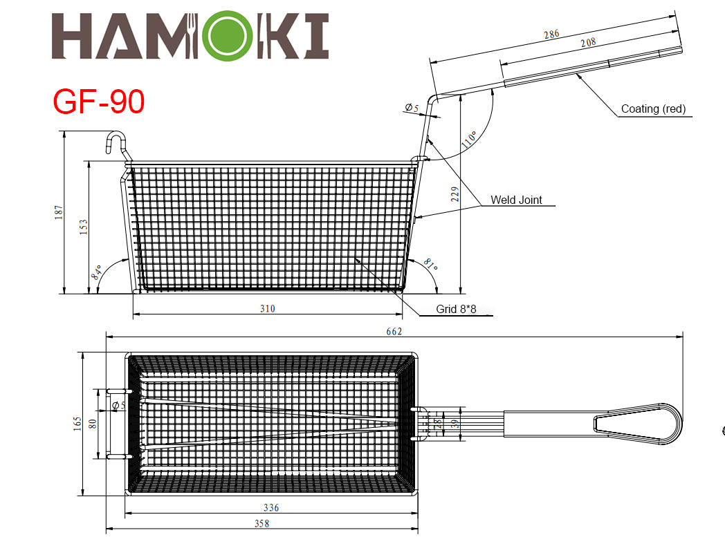 101061 - GF90 18L Single Tank Gas Fryer with Twin Baskets – Hamoki Limited